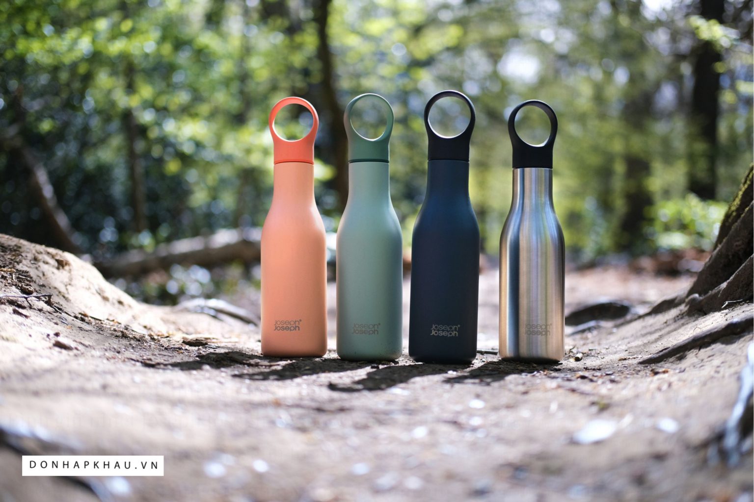 Bình giữ nhiệt Joseph Joseph Loop 500 ml - Coral | Đồ Nhập Khẩu